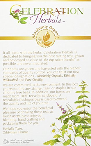 Celebration Herbals Organic Parsley Leaf Tea Caffeine Free, 24 Herbal Bags