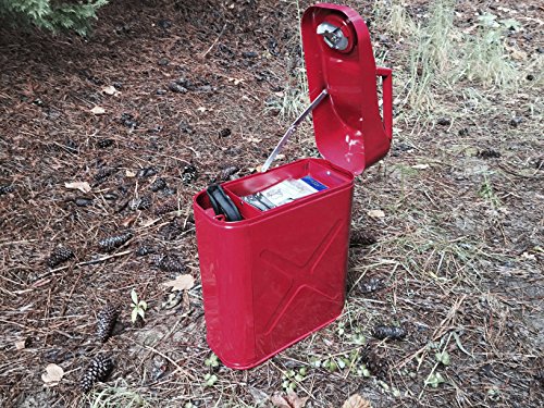 Rampage Universal Trail Can Storage Box | Red | 86622