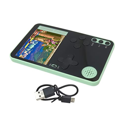Built-in 500 Classic Games Handheld Retro Video Game Console for Gameboy Kids Gifts Christmas (Green)