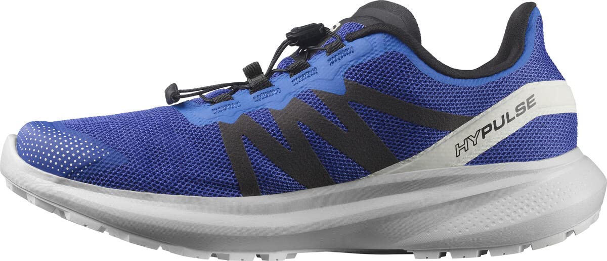 Salomon Men's Hypulse Trail Running Shoe, Dazzling Blue/Black/Vibrant Orange, 11