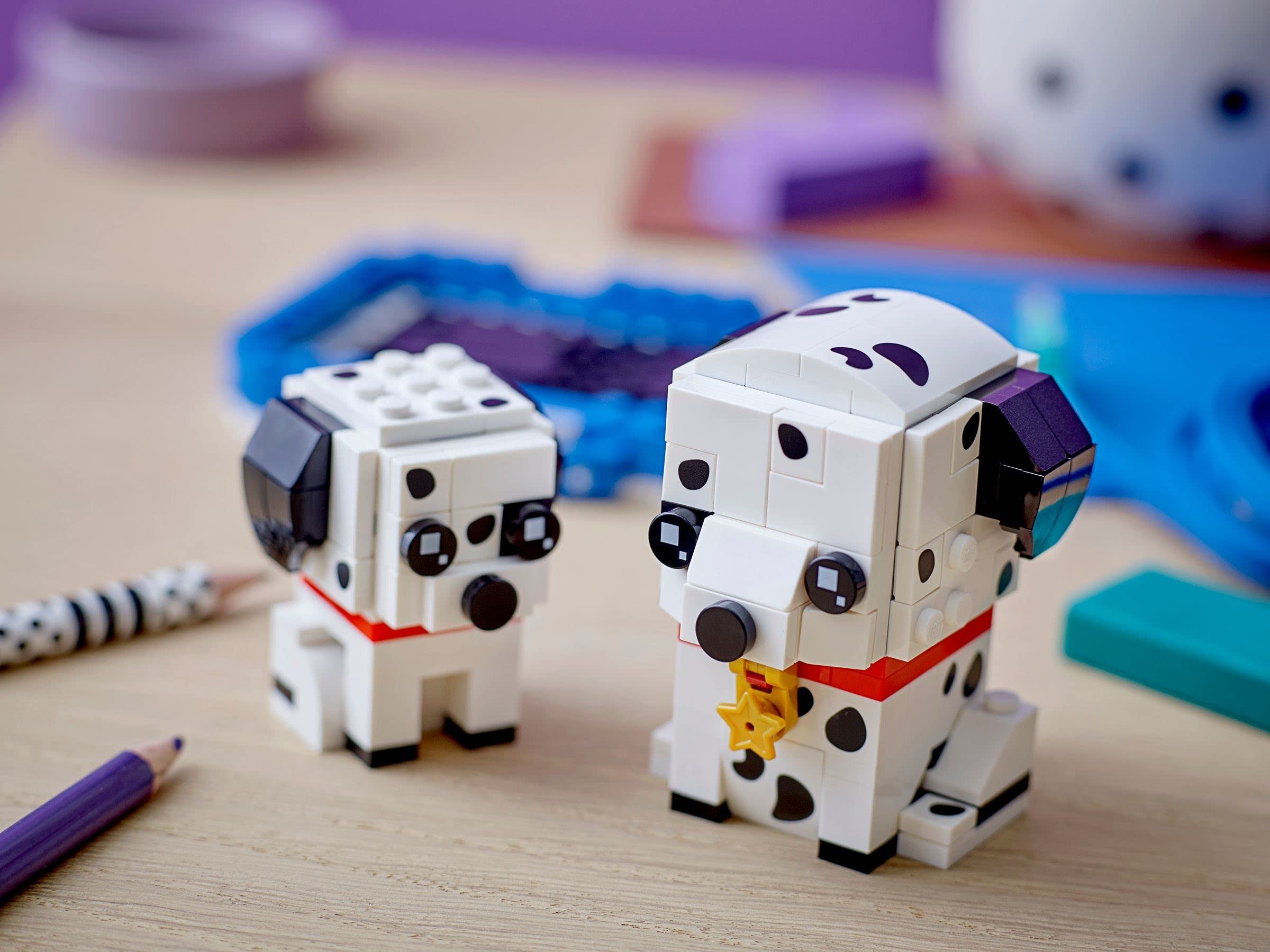 LEGO BrickHeadz Pets 40479 Dalmatian Dog and Puppy Set