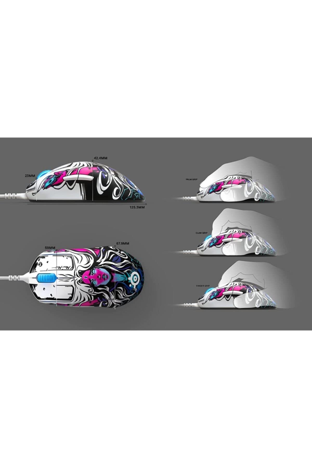 SteelSeries Prime Neo Noir - FPS Gaming Mouse – 18,000 CPI TrueMove Pro Optical Sensor – 5 Programmable Buttons – Magnetic Optical Switches – Brilliant Prism RGB Lighting