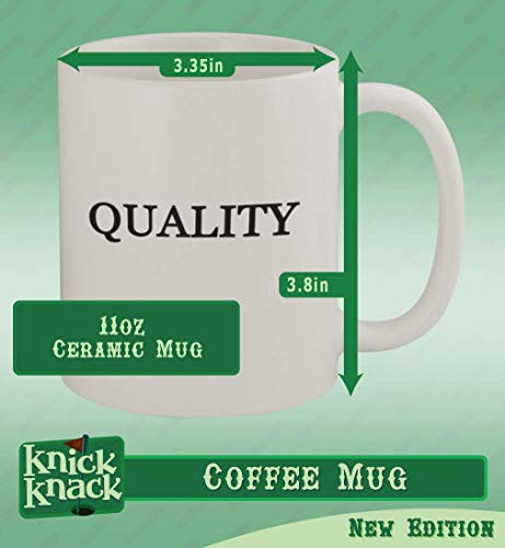 Knick Knack Gifts got appall? - 11oz Ceramic White Coffee Mug, White