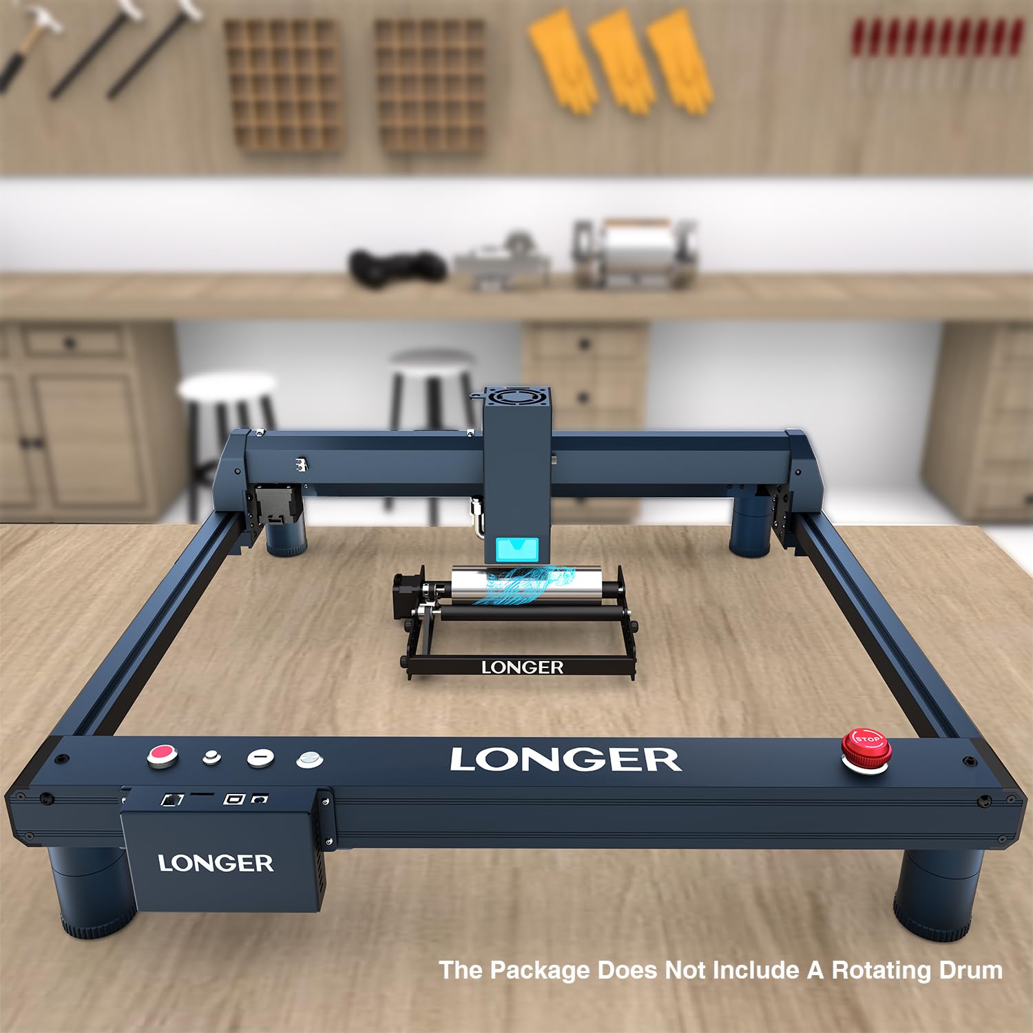 Longer Ray5 Laser Engraver Height Extension Kit 8 Riser Pads, Specially Designed for Laser Engraving Machines