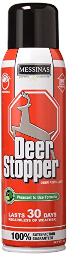 Deer Stopper Garden Animal Repellent - Safe & Effective, All Natural Food Grade Ingredients; Repels Deer Elk, and Moose; Ready to Use, 15 oz. Spray Can
