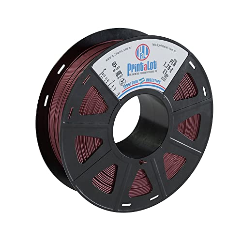 PRINTALOT PLA 3D Printer Filament, Dimensional Accuracy +/- 0.03 mm, 1 kg Spool, 1.75 mm Grape