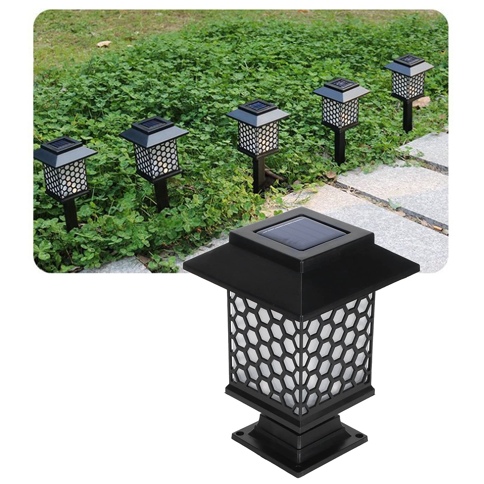 Street Light, Light Landscape Solar Light Garden Lamp for Home for Illumination(Colorful gradient)