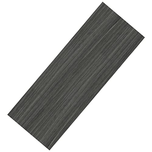Housoutil 4pcs Planks Wall Bathroom Wood Carpet Peel Decorative Sticker PVC Decor Home Decals Flooring Tile Self-Adhesive and Bedroom Grain Tiles Laminate Cmxcm Decal Kitchen Vinyl Floor