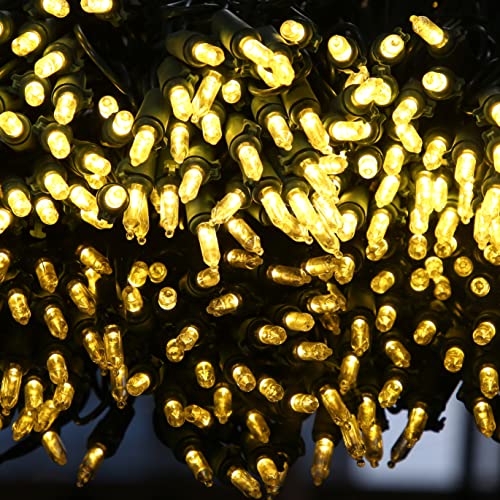 String Lights 100 Led Clear Mini Fairy Lights Christmas Lighting Decor AC 120V 35ft for Outdoor, Indoor, Garden, Patio, Lawn, Holiday, Bedroom Wedding Xmas