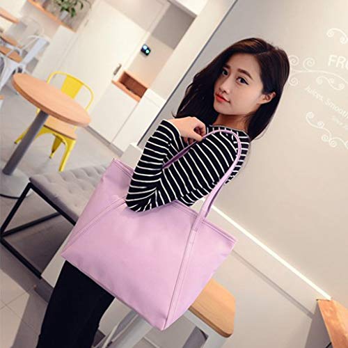 Black Tote Bag for Women Capacity Solid Messenger High Women Bags Handbag Satchel Shoulder