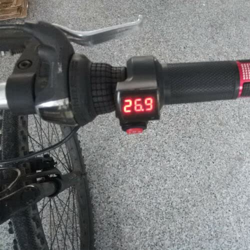 BJTDLLX Electric Bike Conversion Kit, 250W 24V E-Bike Conversion Kit Electric Geared Bicycle Derailleur for Common Bike Left Chain Drive Customized W/Digital Display