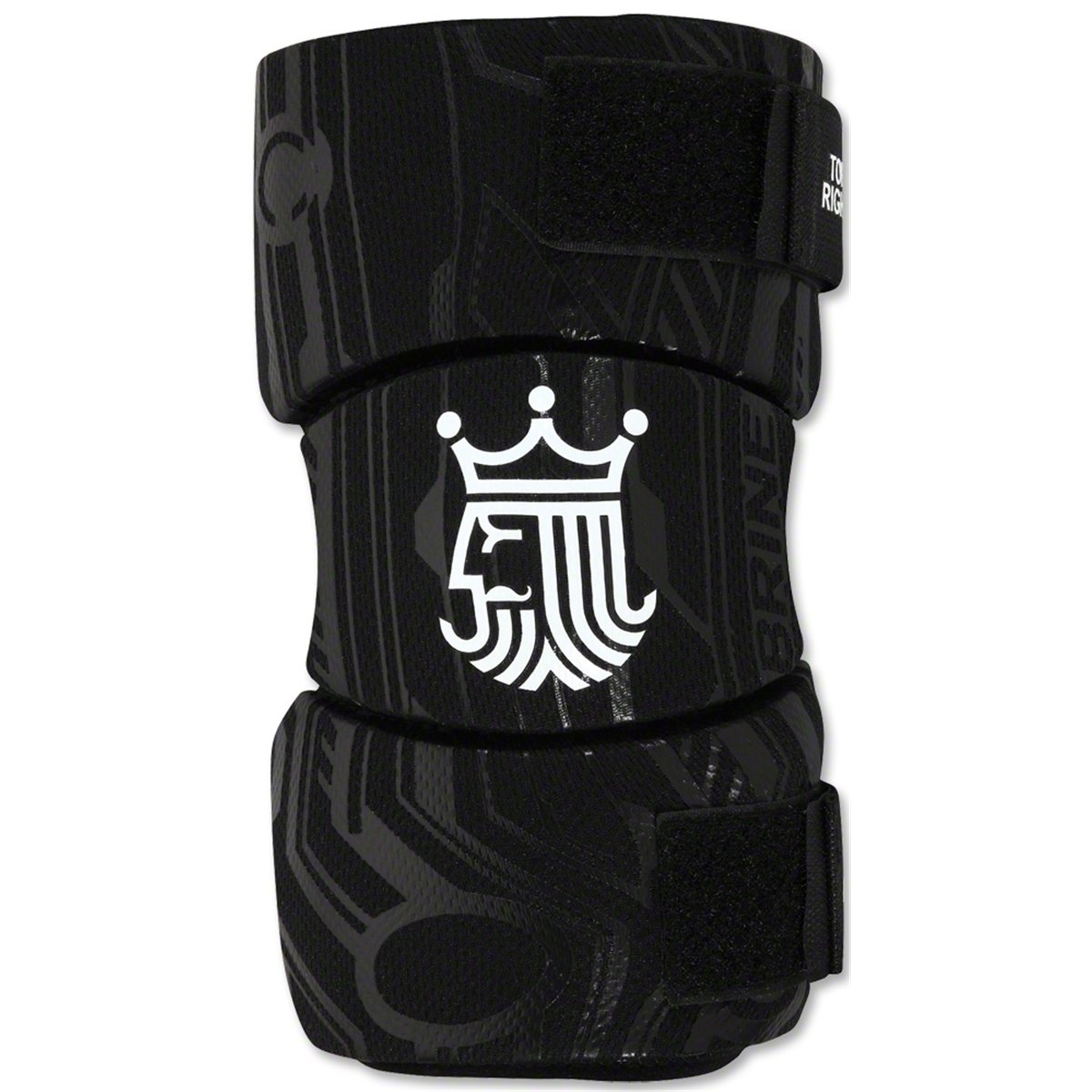 Brine Uprising II Lacrosse Arm Pad, Black, Medium/Large