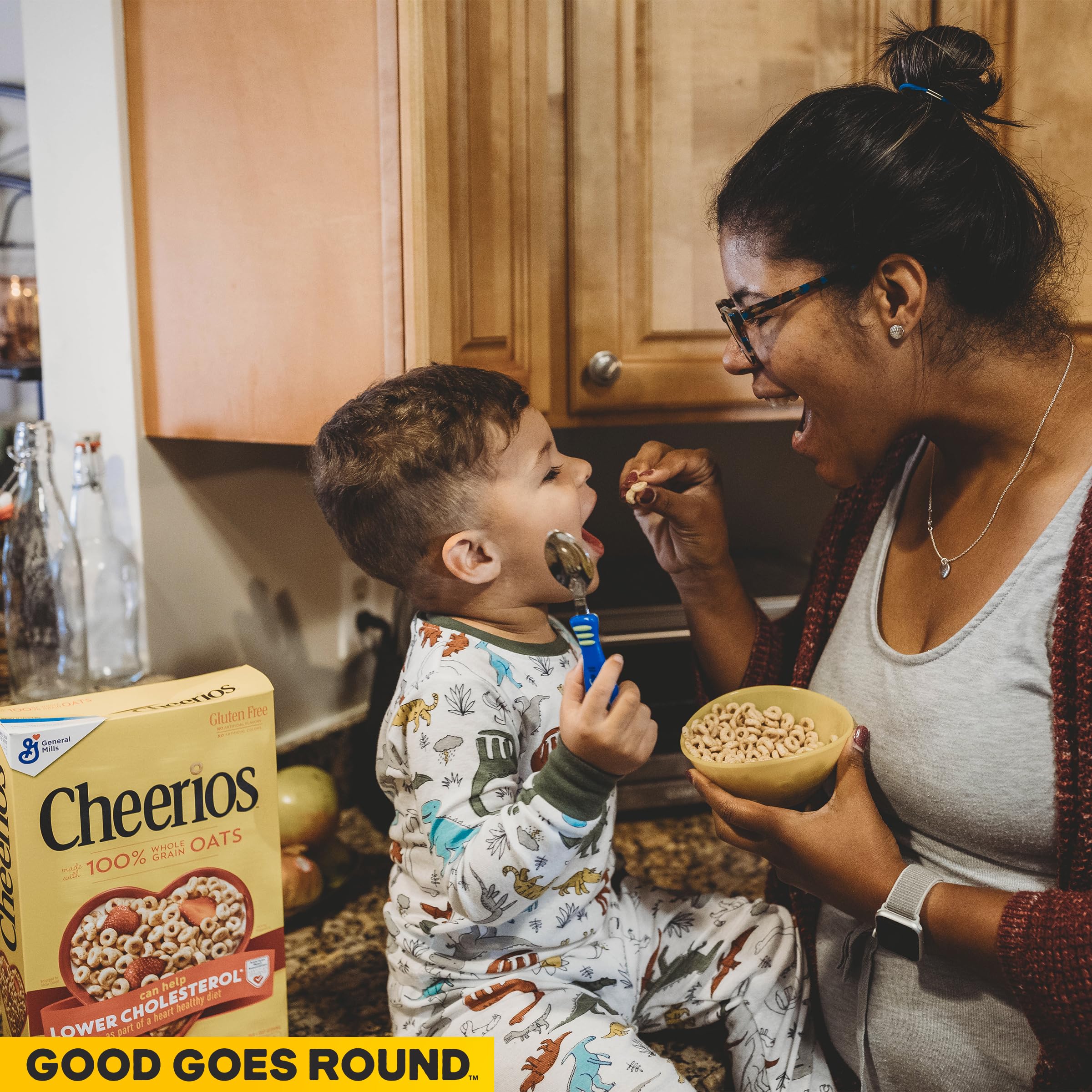 Cheerios Cereal, Limited Edition Happy Heart Shapes, Heart Healthy Cereal With Whole Grain Oats, 8.9 oz