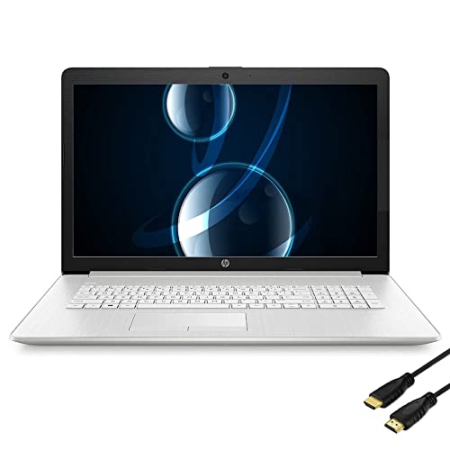 HP 17.3" FHD IPS Laptop, 11th Gen Quad-Core Intel Core i5-1135G7(Beats i7-8500), Iris Xe Graphics, Backlit KB, Bundle with HDMI, Windows 11 Home, Silver (20GB|1024GB SSD)