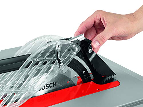 Bosch Power Tools 4100-10 Tablesaw - 10 Inch Jobsite Table Saw with 25 Inch Cutting Capacity and Portable Folding Table Stand