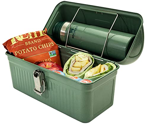 Stanley Classic Lunch Box, Hammer Tone Green, 5.5-Quart
