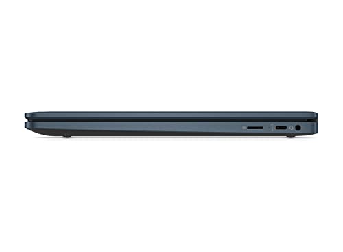 HP Chromebook x360 14b-cb0020ca, Intel Pentium Silver N6000, 8 GB RAM, 128 GB eMMC, Intel UHD Graphics, 2-in-1 Laptop, 14" Diagonal FHD Display, Spruce Blue (Renewed)