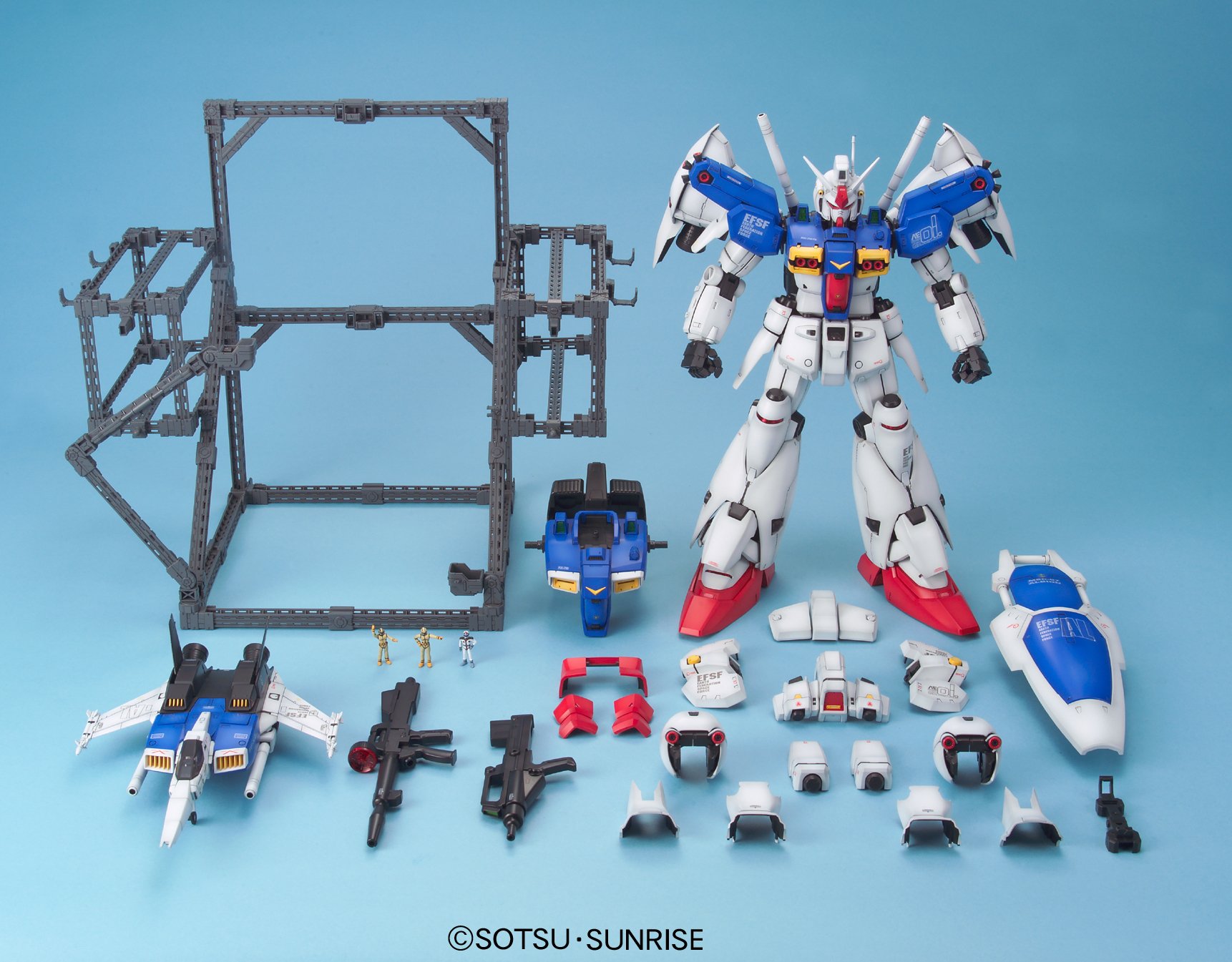 Bandai Hobby Gundam GP-01/Fb Gundam 0083" 1/60 - Perfect Grade