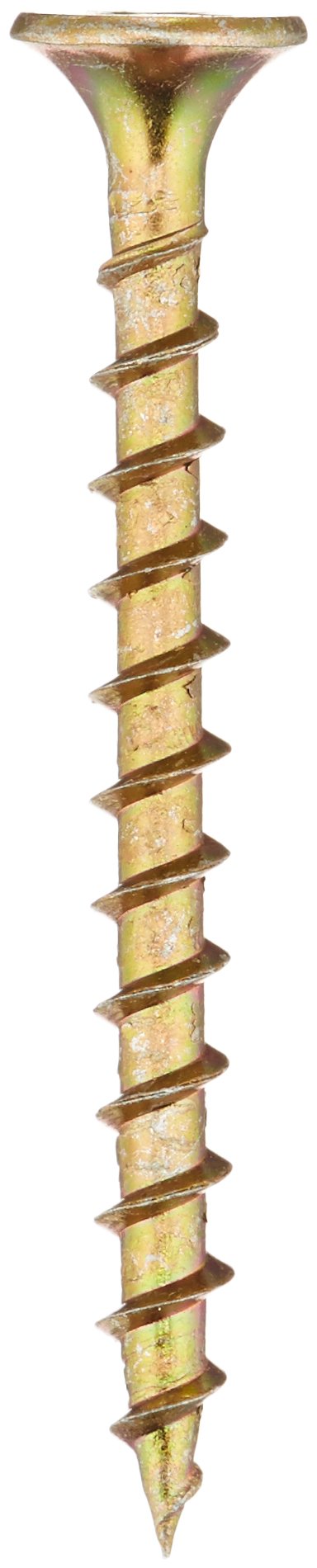 The Hillman Group 47672 6-Inch x 1-5/8-Inch All Purpose Wood Screw with Phillips Drive, 1-Pound,yellow