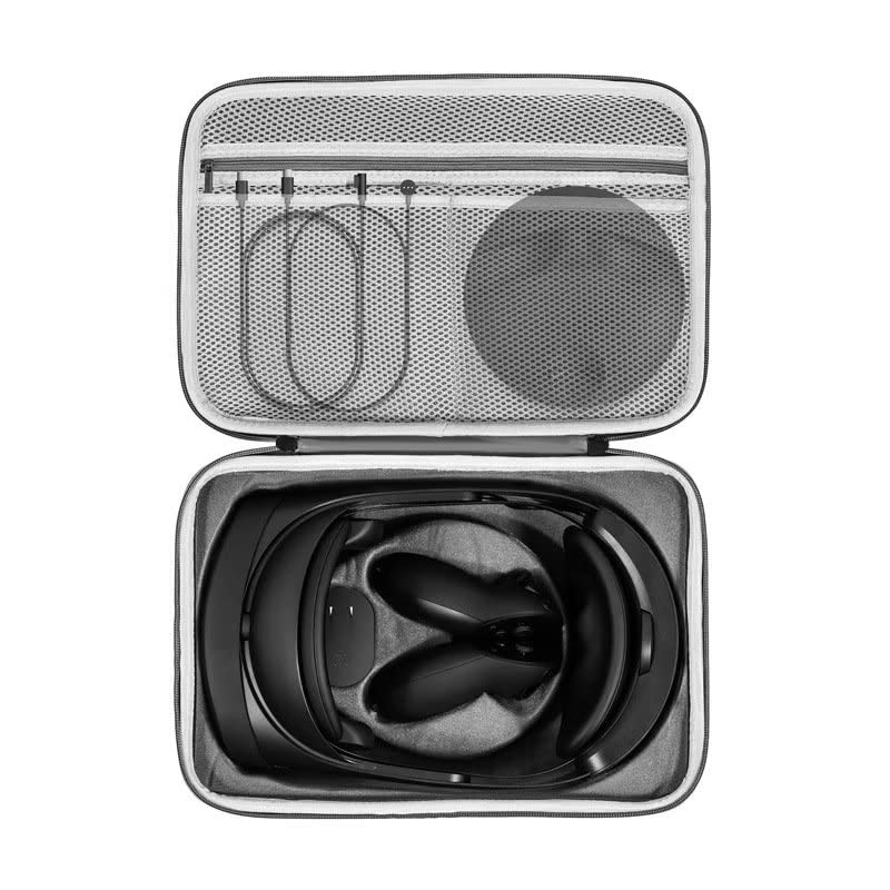 Case for Meta Quest Pro, Carrying Bag for Meta Quest Pro VR Headset & Touch Controllers, VR Accessories
