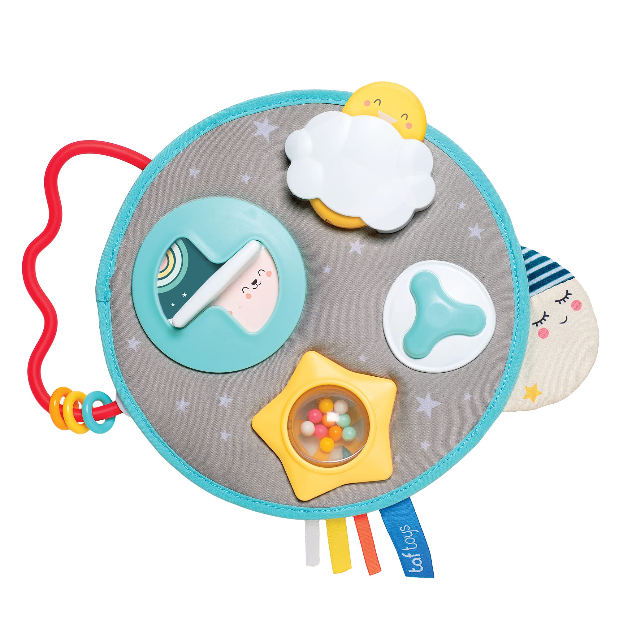 Liphontcta Mini Play Mat, Sensory Table, Tummy Time Toys for Babies,