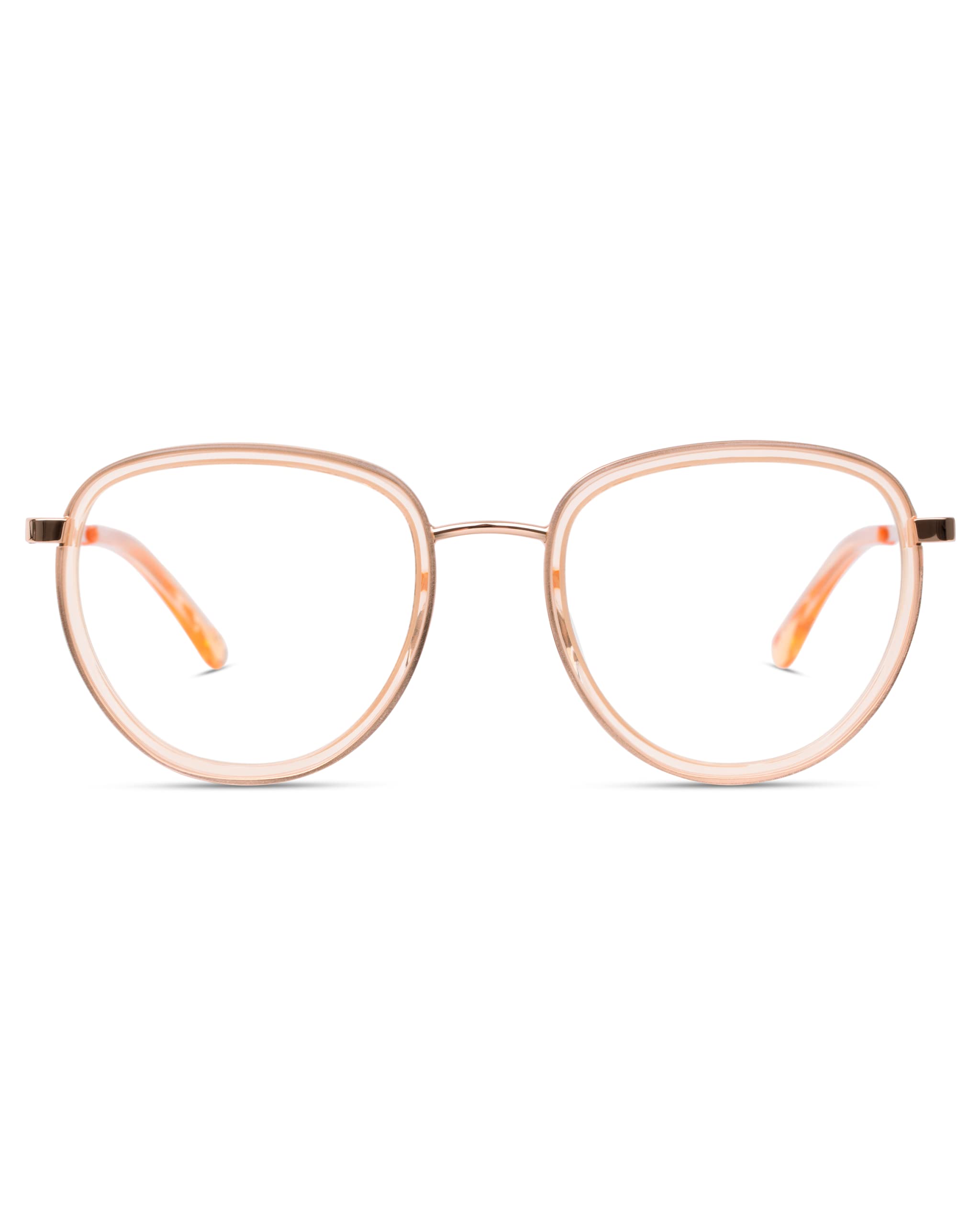 Christopher Cloos - Gouverneur - Champagne - Danish Design Blue Light Glasses for Men & Women - Fashion designer glasses - Computer Glasses - Unisex - Non Prescription - Prescription Ready