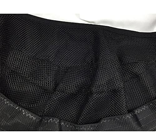 Floppy Sun Hat with Ponytail Hole for Women, Packable Shapable Sun Beach Visor Hats for Women Travel Black