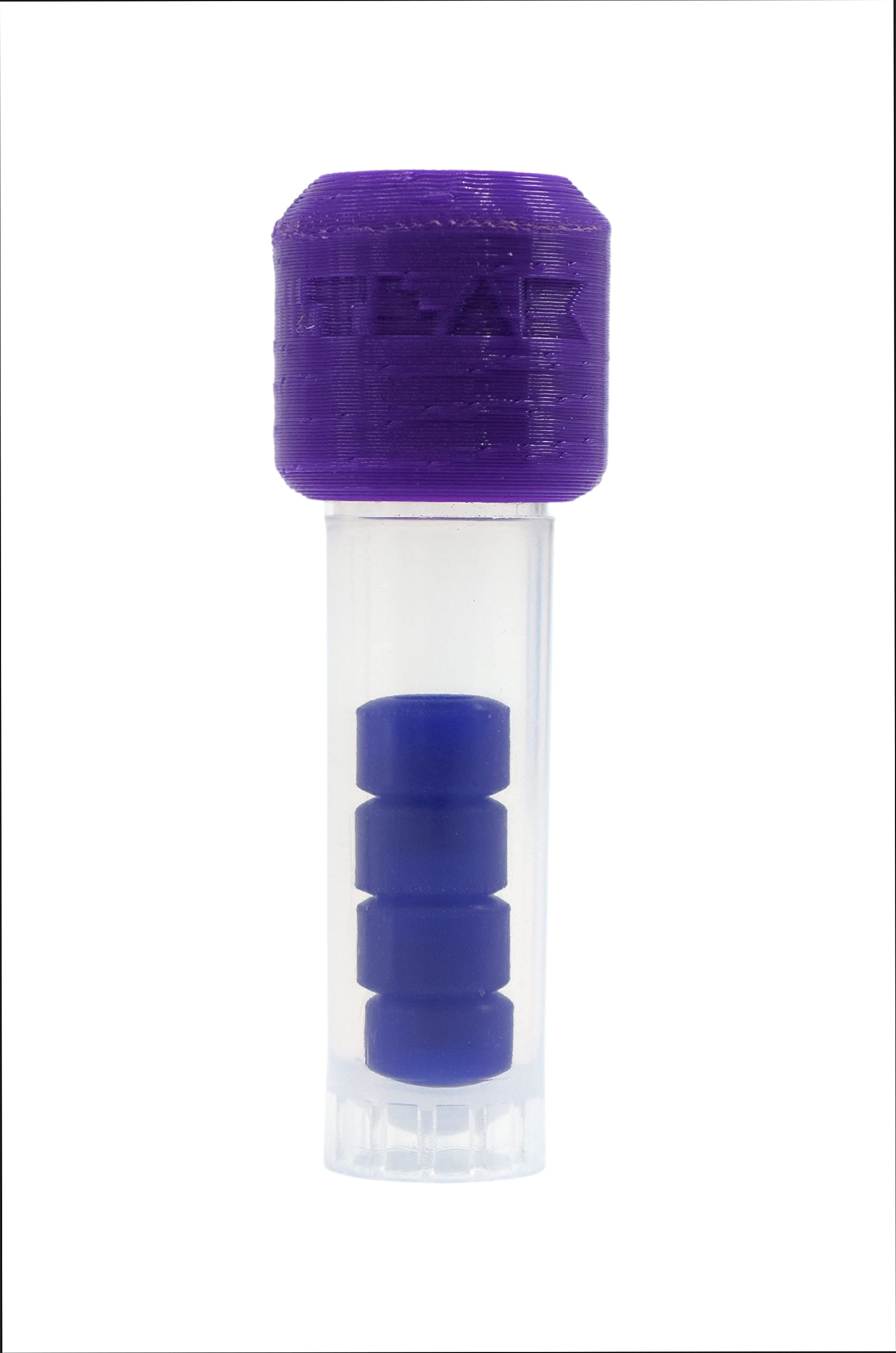 Teak Tuning Apex 71D Urethane Fingerboard Wheels, New Street Shape, 7.7mm Diameter, Ultra Spin Bearings - Made in The USA - Cobalt Blue Colorway