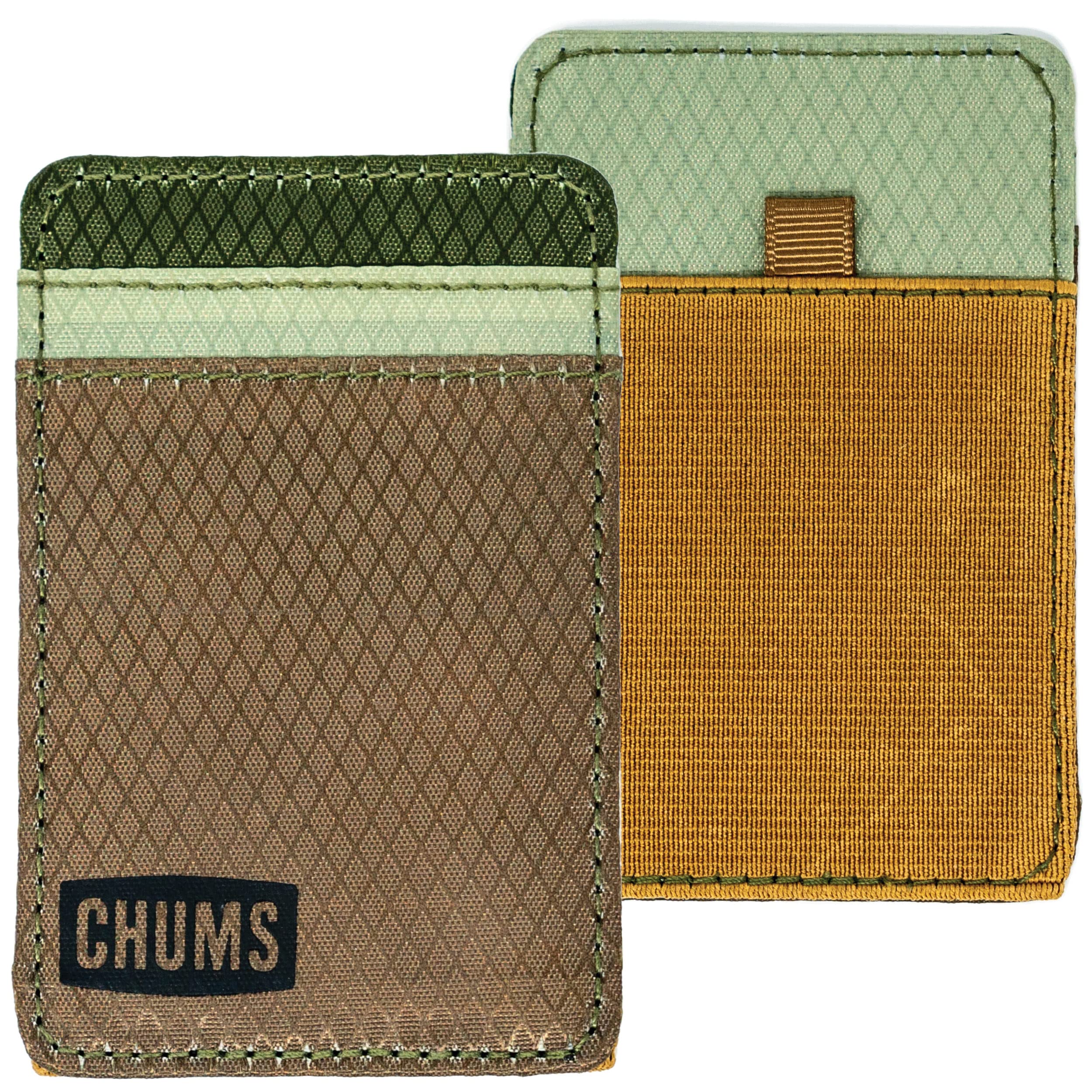 Chums Daily Wallet – Ultra Slim Wallet & Small Card Holder for Cash, ID and Credit Cards (Black)