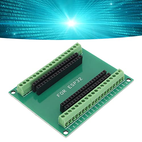 ESP32 Development Board, Stable 2 in 1 2 Types Connections Wireless WiFi Bluetooth 38 Pin Microcontroller Development Board for Smart Home