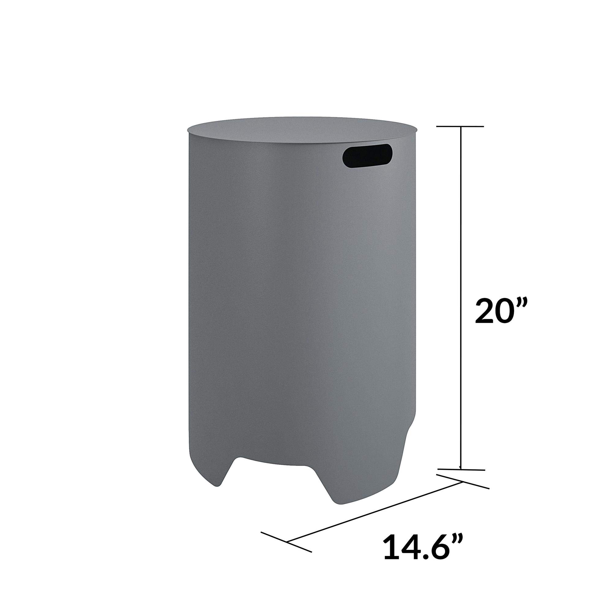 CosmoLiving by Cosmopolitan, Astra Collection, Propane Tank Holder, Dark Gray (87833CHC1E)