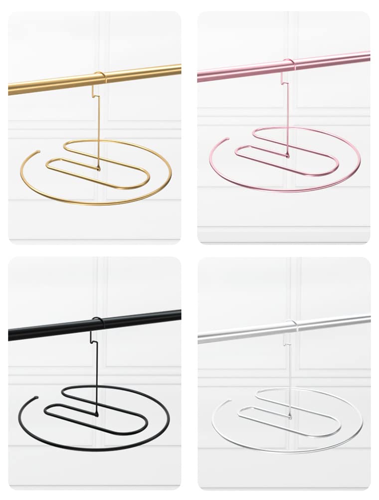DEPILA Spiral Sheet Hanger Space Saving Hangers for Sheets Bedspreads Coverlets Mattresses Tablecloths Sofa Covers Blankets Shawls Scarfs Capes A3 Coat Hanger