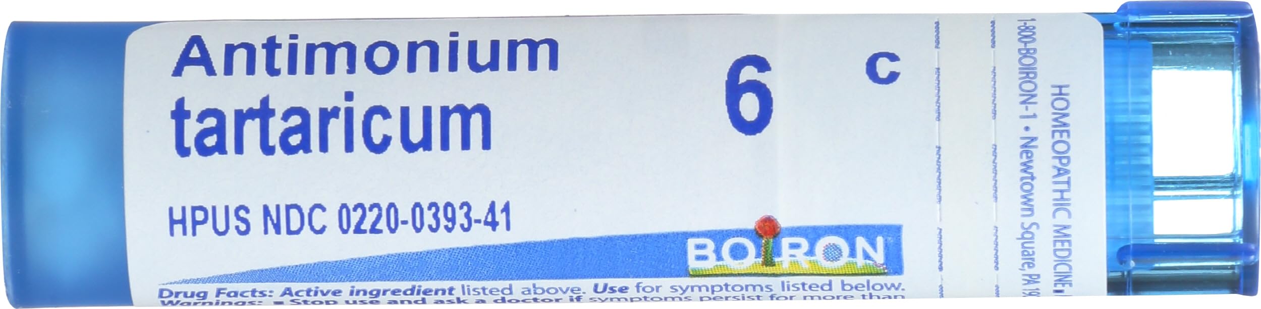Boiron Antimonium Tartaricum 6c, 80 CT