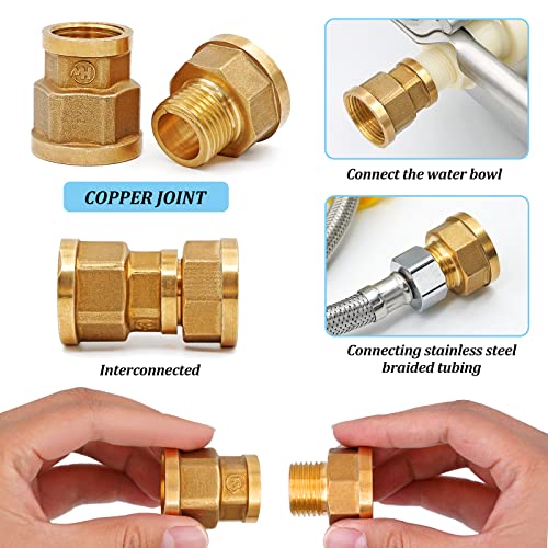 LIUCOGXI Automatic Dog Water Bowl Dispenser Stainless Steel Automatic Livestock Waterer Cattle Water Feeder Trough with Float Valve for Animal Cow Cattle Dog Horse Donkey