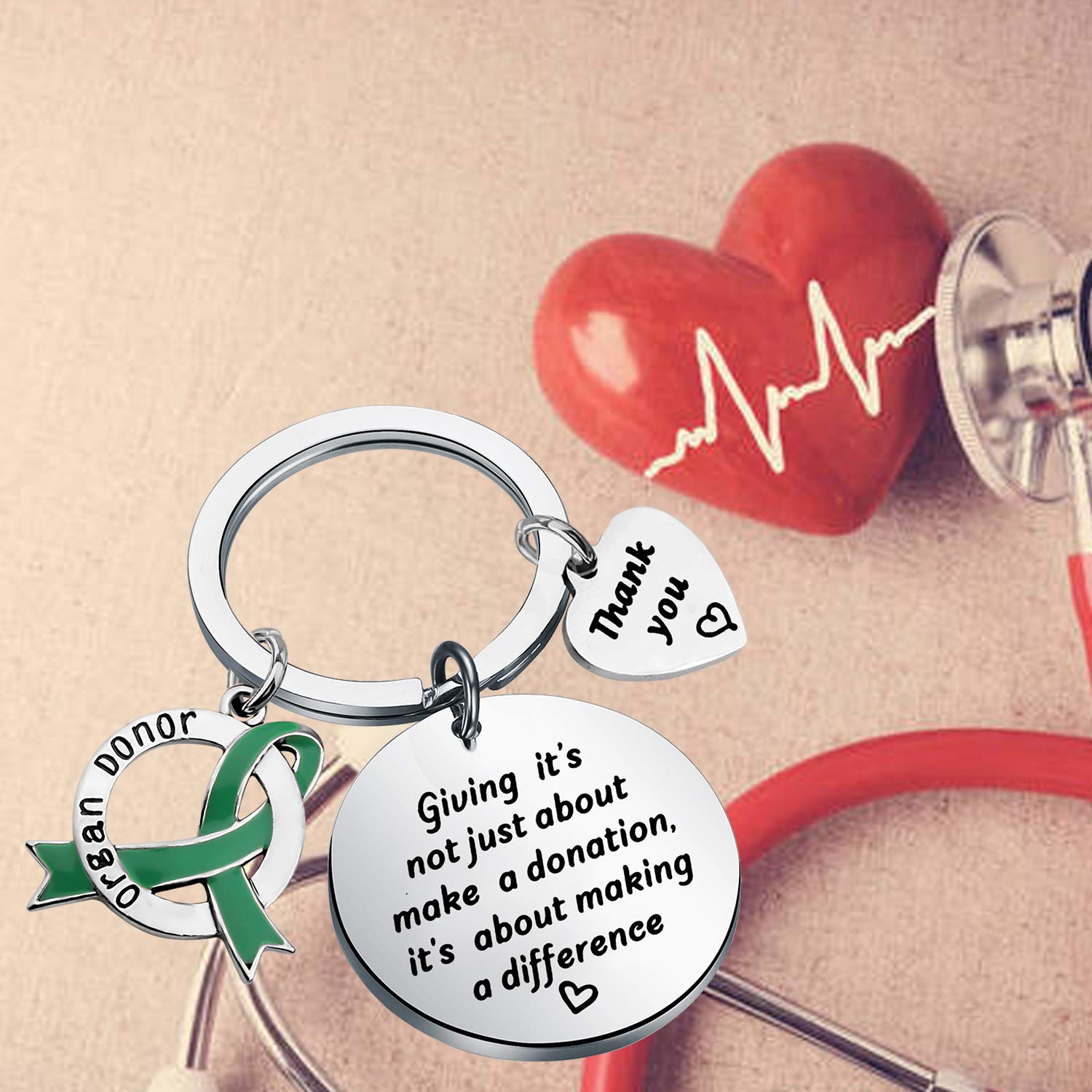 BAUNA Organ Donor Gifts Green Giving Donation Awareness Kidney Gift