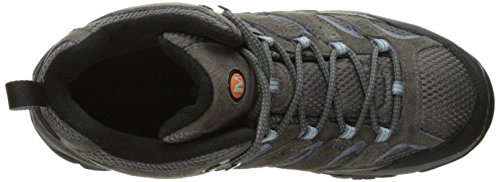 Merrell Women's Moab 2 Mid Waterproof Hiking Boot, Granite, 8 M US