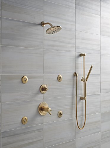 Delta Faucet Wall-Mount Supply Wall Elbow for Hand Held Shower with Hose, Champagne Bronze 50560-CZ