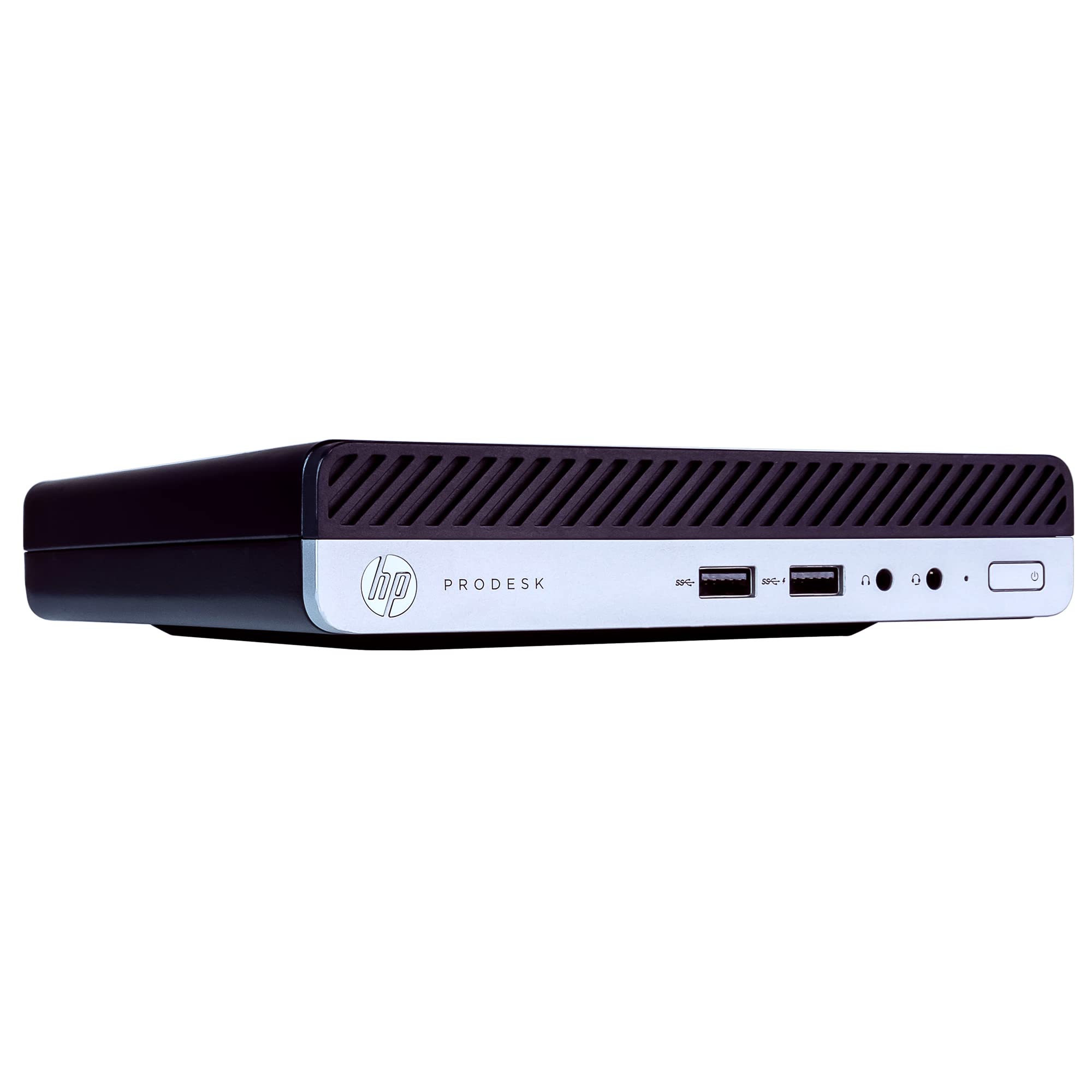 HP Windows 11 Compatible Desktop Computer ProDesk 400G4 | Intel i5-8500T Six Core, 16GB RAM, 512GB SSD, Windows 10 Pro, Webcam, Keyboard & Mouse, RGB Light Strip, HDMI Adapter, Wi-Fi (Renewed)