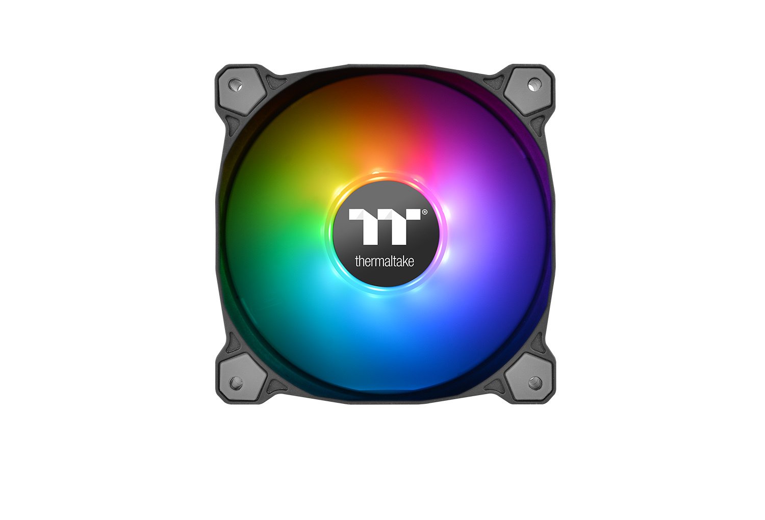 Thermaltake CL-F063-PL12SW-A Ventilateur Pure Plus RGB 12 TT 3 Pack - Black