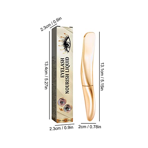 Black Eyelash Curling Liquid Slim And Thick Mild Mascara Liquid Natural And Beautiful Moisturizing Curling Eye 3ml Milk Mascara Mini (White, One Size)