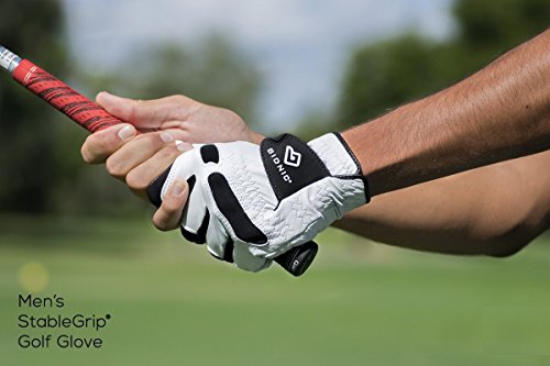 Bionic StableGrip with Natural Fit Golf Glove - White (Medium/Large, Left)