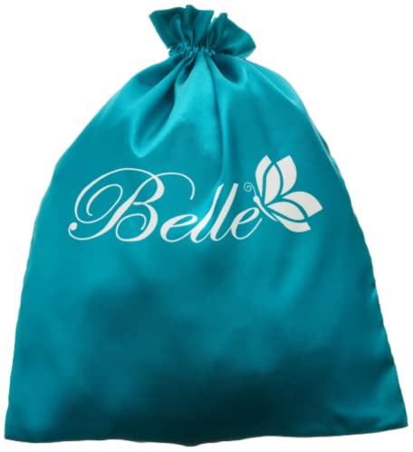 KiraBelle Matching Mommy and Me Satin Bonnet Set w/Travel Bag (Turquoise) Mother's Day, Birthday, Christmas