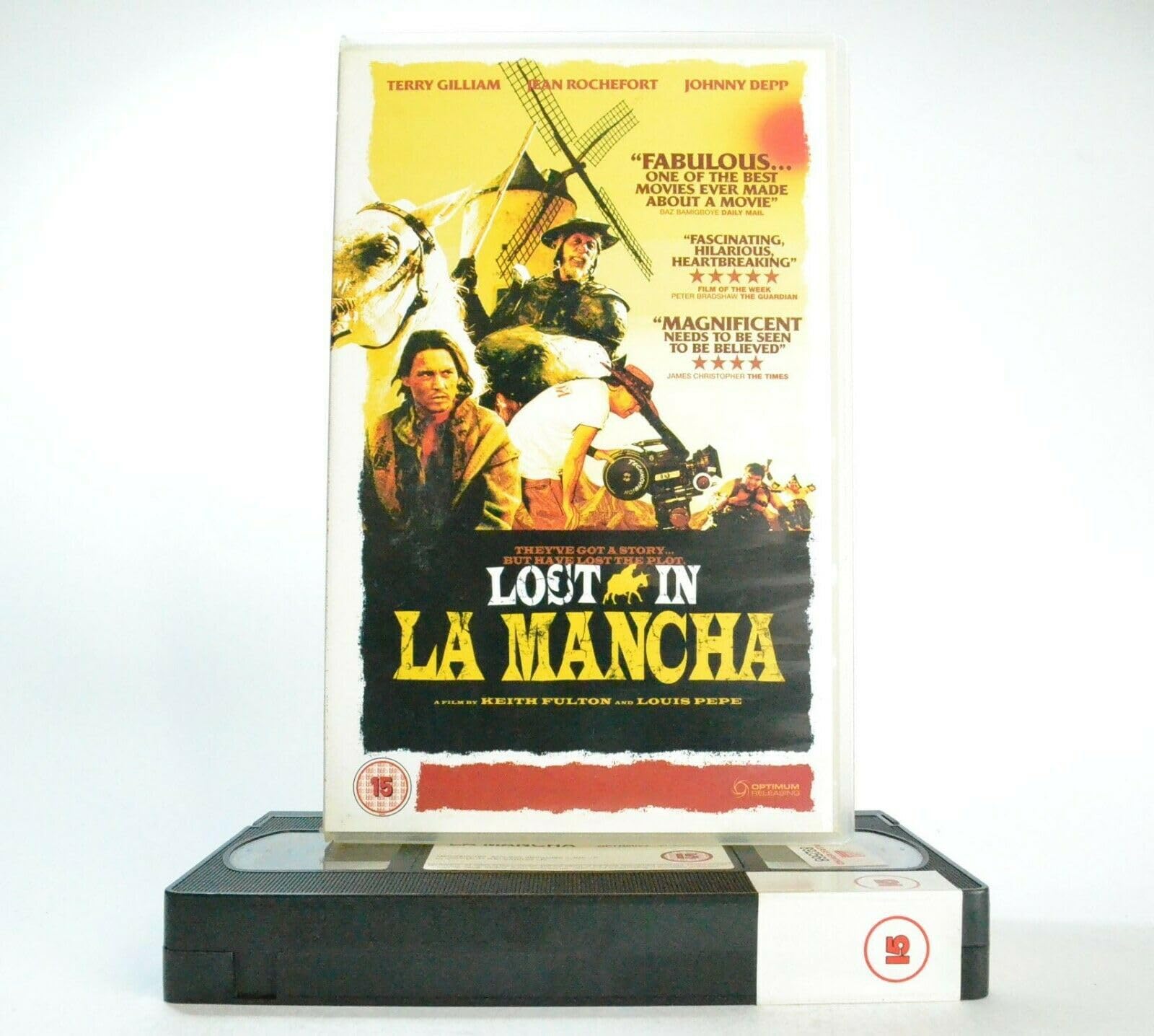 Lost In La Mancha: Narrated By Jeff Bridges - Documentary - Johnny Depp - VHS