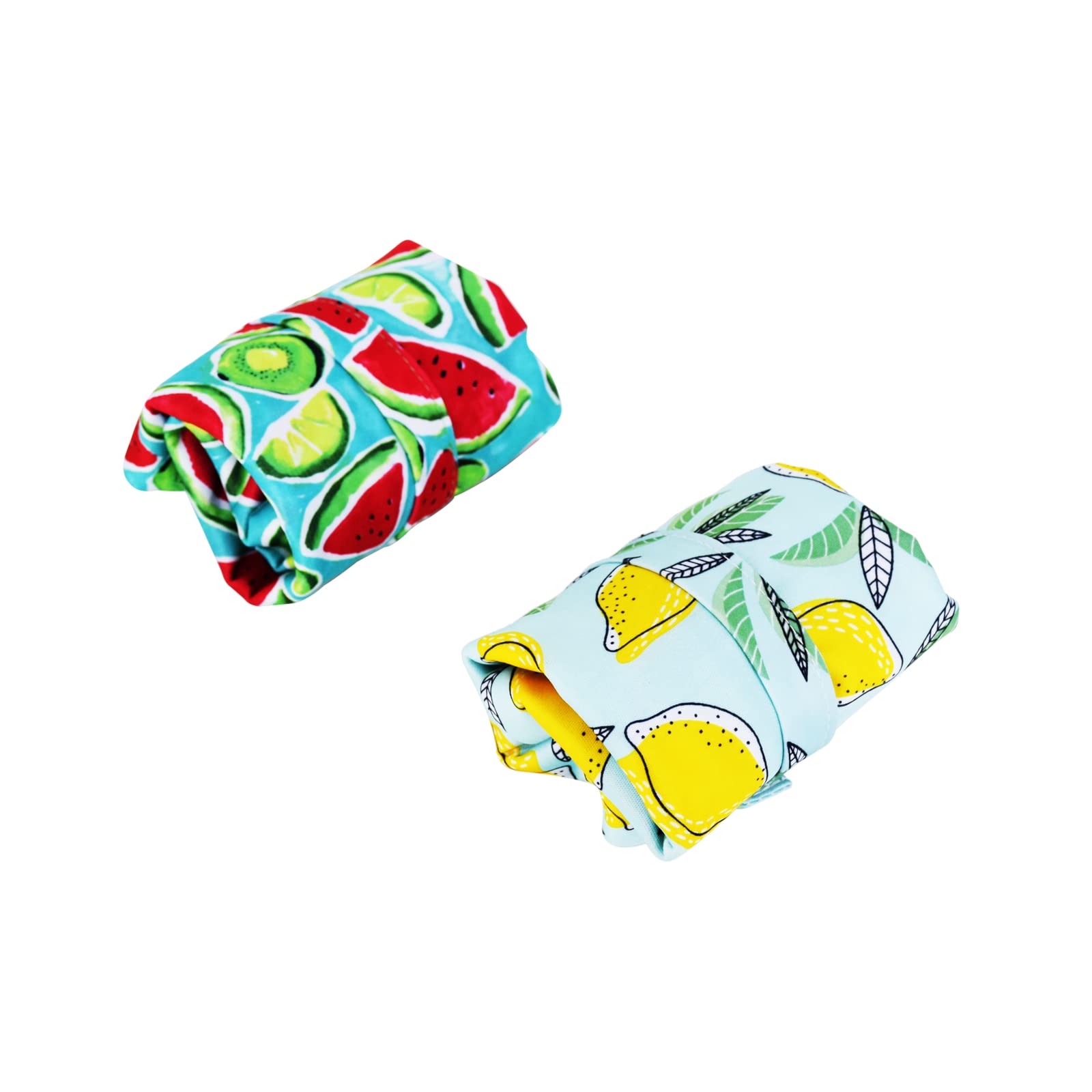 HSY Tech 2 Pcs Cloth Diaper Wet Dry Bags Waterproof Reusable Travel Beach 001 Wet Bag002