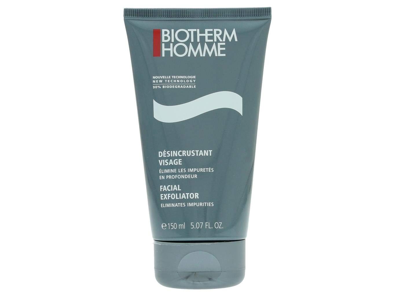 Biotherm Homme Facial Exfoliator for Men, 5.07 Fl Oz