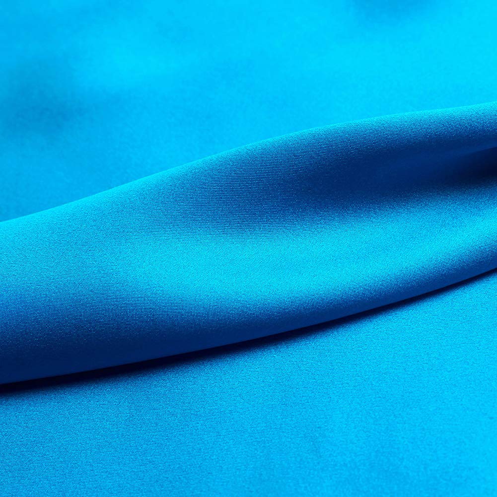 Light Pink 100% Pure Silk Fabric Solid Color Charmeuse Fabrics by The Pre-Cut 1 Yard for Sewing Clothing Width 44 inch