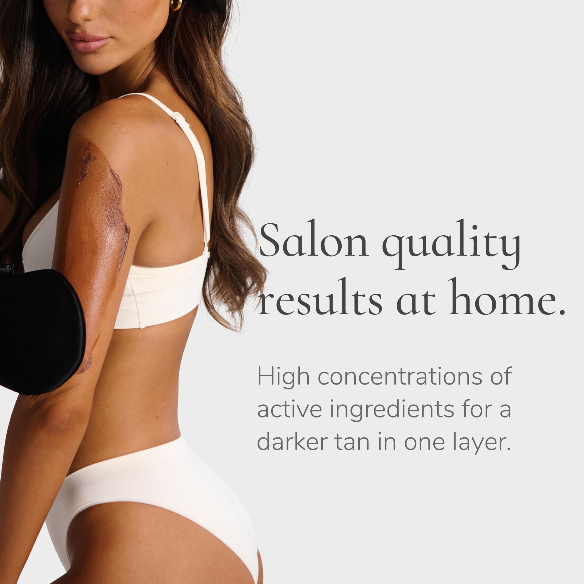 Loving Tan 2 HR Express Mousse, Medium - Streak Free, Natural looking, Professional Strength Sunless Tanner - Up to 5 Self Tan Applications per Bottle, Cruelty Free, Naturally Derived DHA - 4 FL Oz