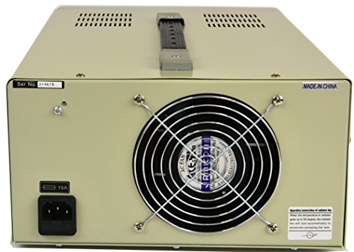 Tekpower TP12003D DC Adjustable Linear Power Supply, Input 120V, Output 0-120V @ 0-3A Adjustable,Transformer Type Clean Power Source (120Volt/3A), Better than HY3003D