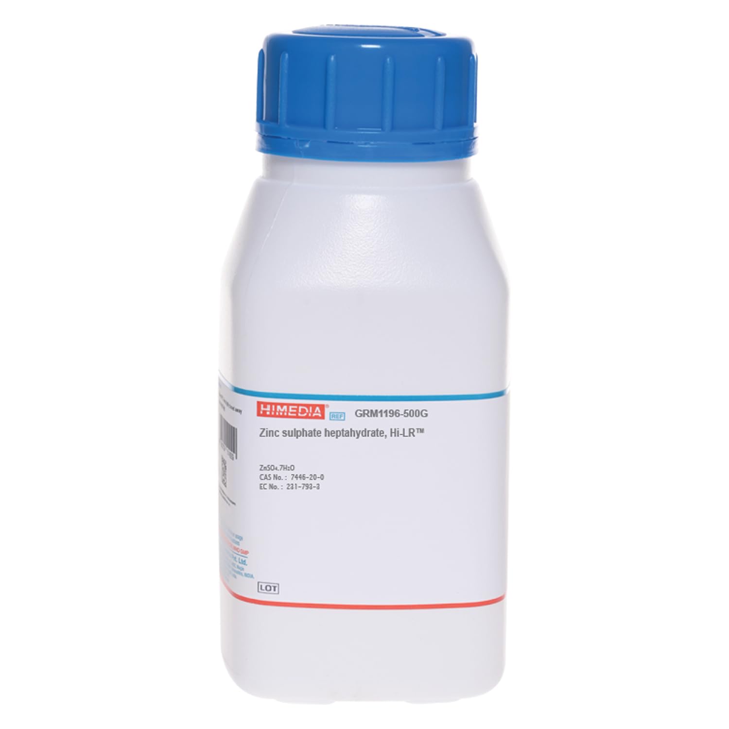 HiMedia GRM1196-500G Zinc Sulphate Heptahydrate, Purified, 500 g