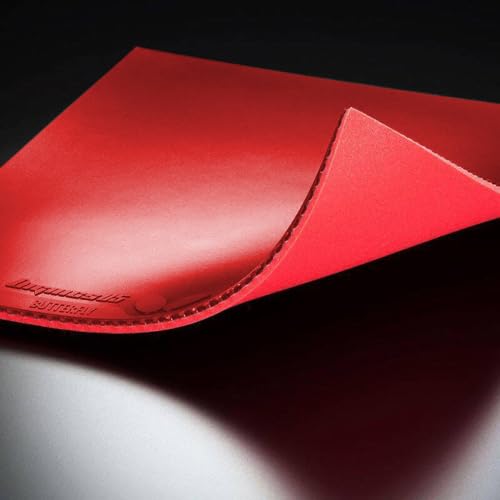 Butterfly Dignics 05 Table Tennis Rubber Table Tennis Rubber | 1.9 or 2.1 mm | Red or Black | 1 Inverted Table Tennis Rubber Sheet | Professional Table Tennis Rubber